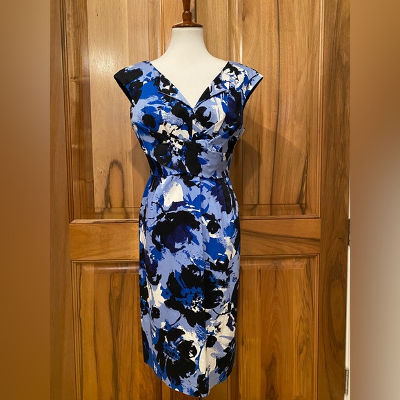 Donna Ricco | Dresses | Donna Ricco New York Tailored Graphic Print ...